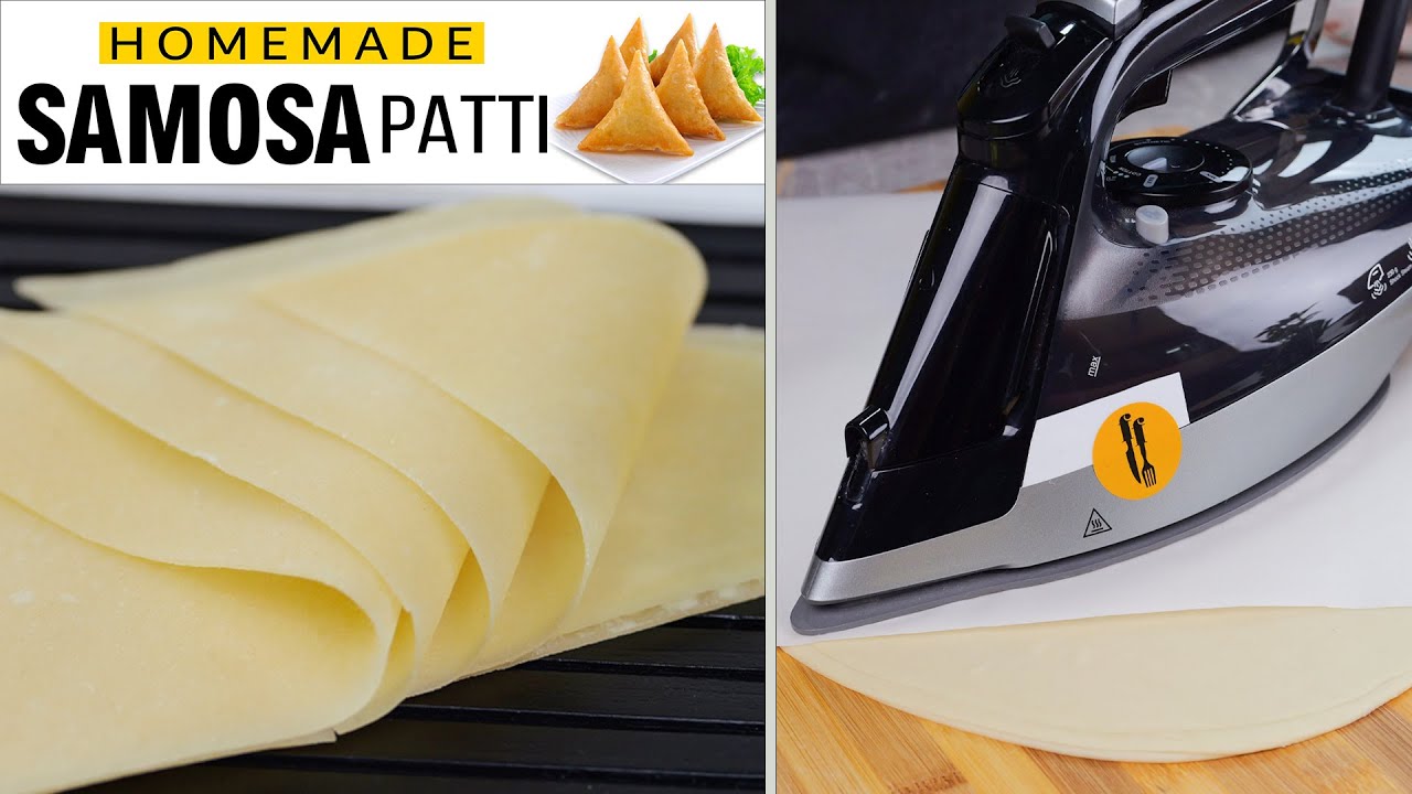 Homemade Samosa/Manda Patti with Iron & Tawa - Ramadan Special Recipe ...