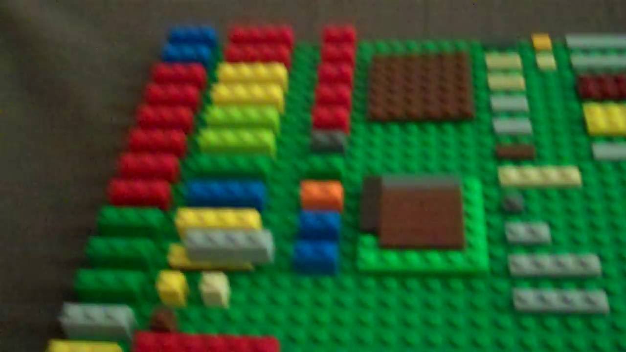 How to Make a Simple LEGO Safe / Bank with Secret Door - YouTube