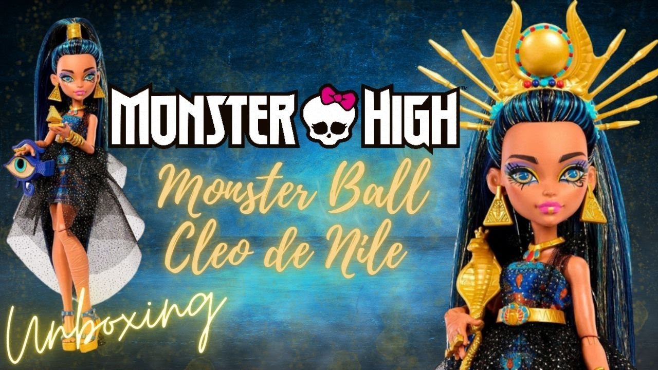 MONSTER BALL CLEO DE NILE DOLL MONSTER HIGH G3 | #enespañol | #review ...