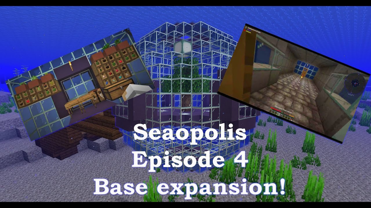 Seaopolis - Expanding the base - Episode 4 - YouTube
