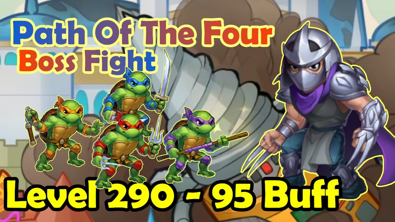 Path Of The Four Lv. 290 - 95 Buff - YouTube