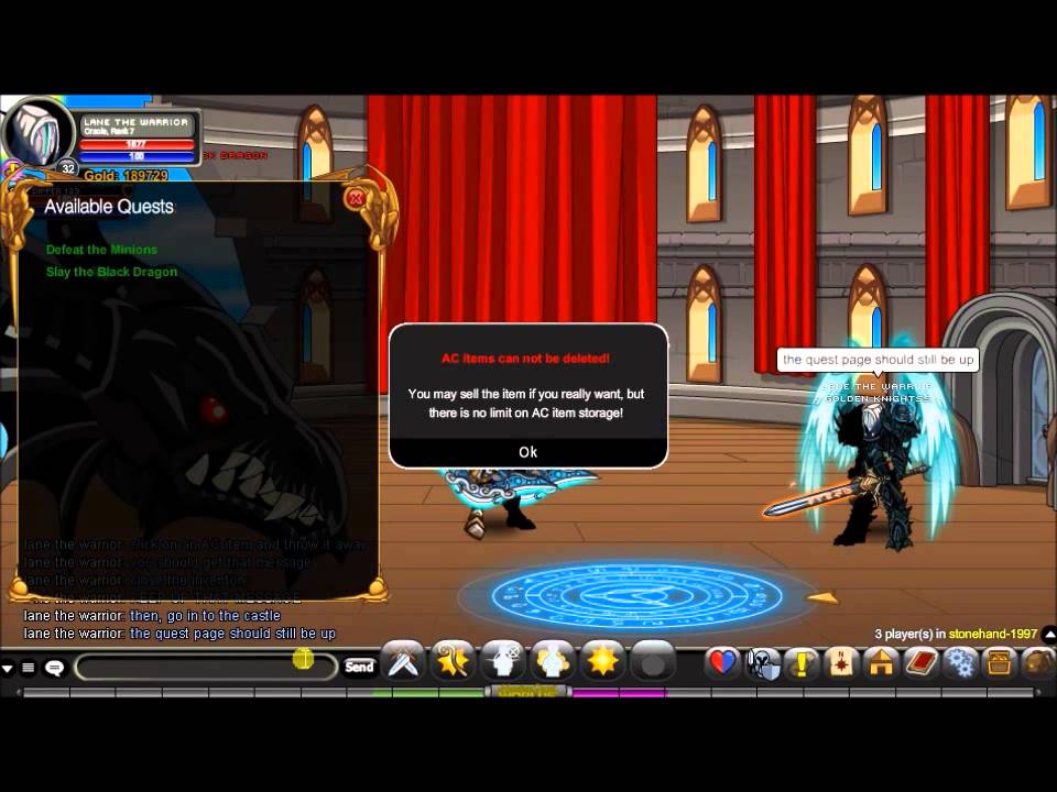 How to get Oracle Class in AQ Worlds + How to Gain gold fast - YouTube