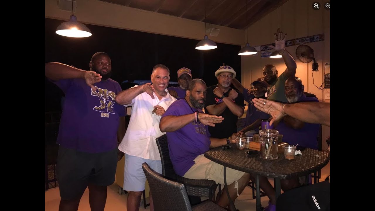 Omega Psi Phi Fraternity, Inc. Backyard Party, ReDamnTired Couple - YouTube