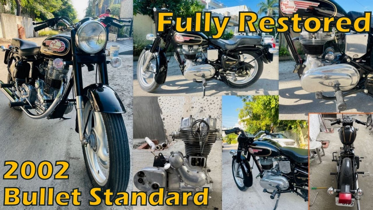 2002 Bullet Standard Fully Restored || Old Model || Paint Job ...