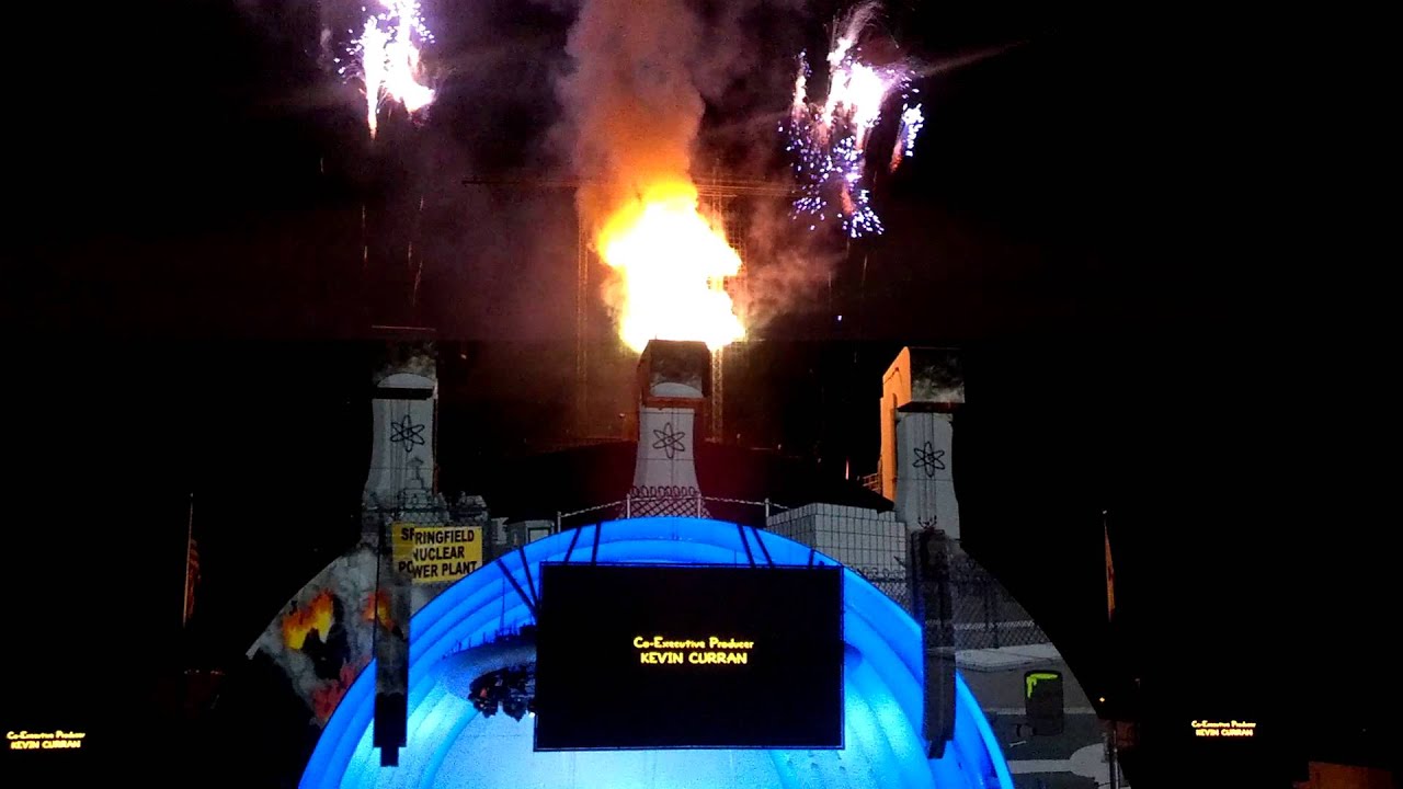 The Simpsons Take the Bowl - Firework Ending - YouTube