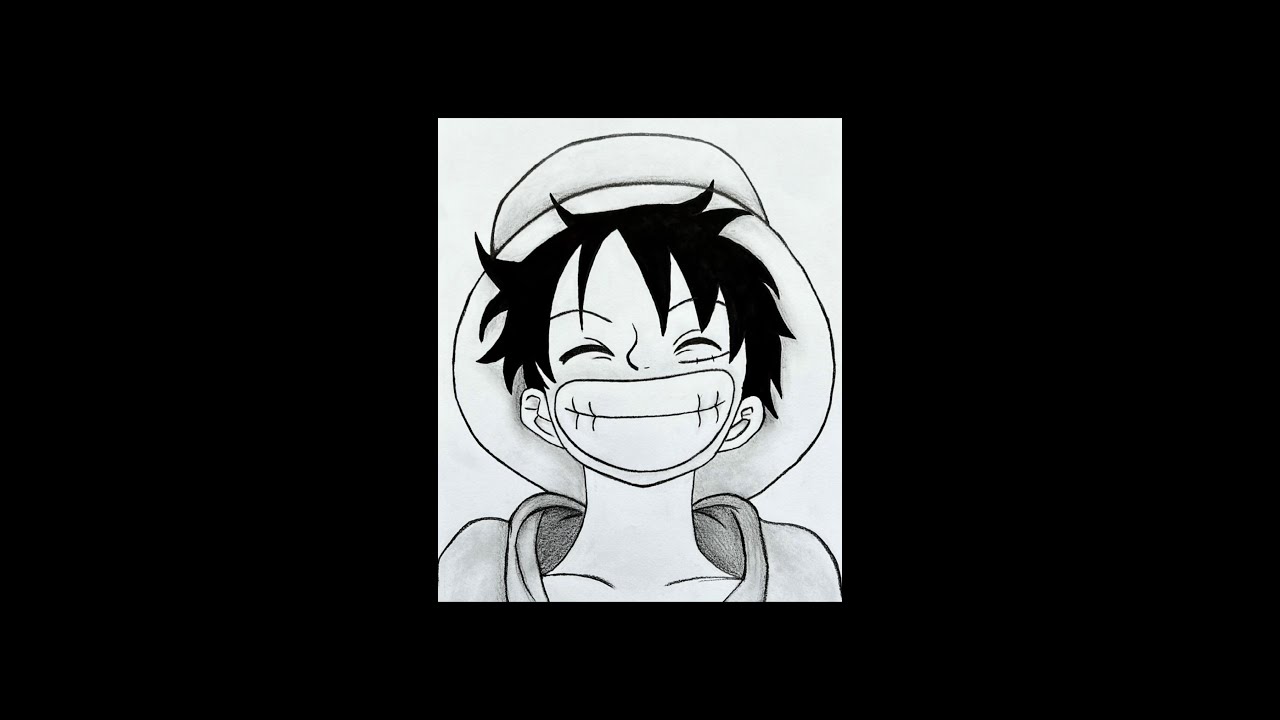 How to Draw Monkey D. Luffy Anime Easy and Step by Step for Beginners ...