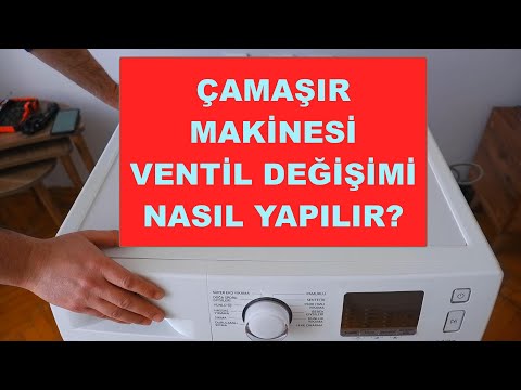 Çamaşır Makinesi Ventili Nasıl Değiştirilir?