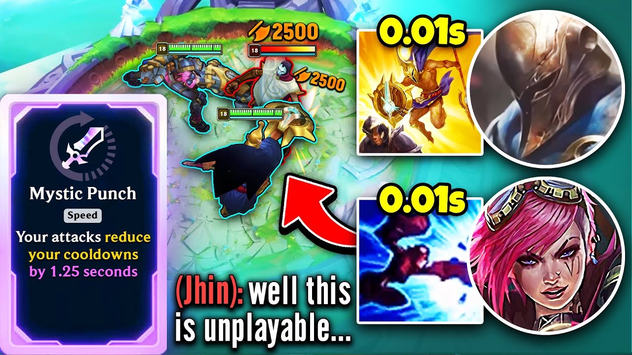WHEN THESE 2 CHAMPIONS GET "MYSTIC PUNCH" IT'S A LITTLE UNFAIR... (KILL ...