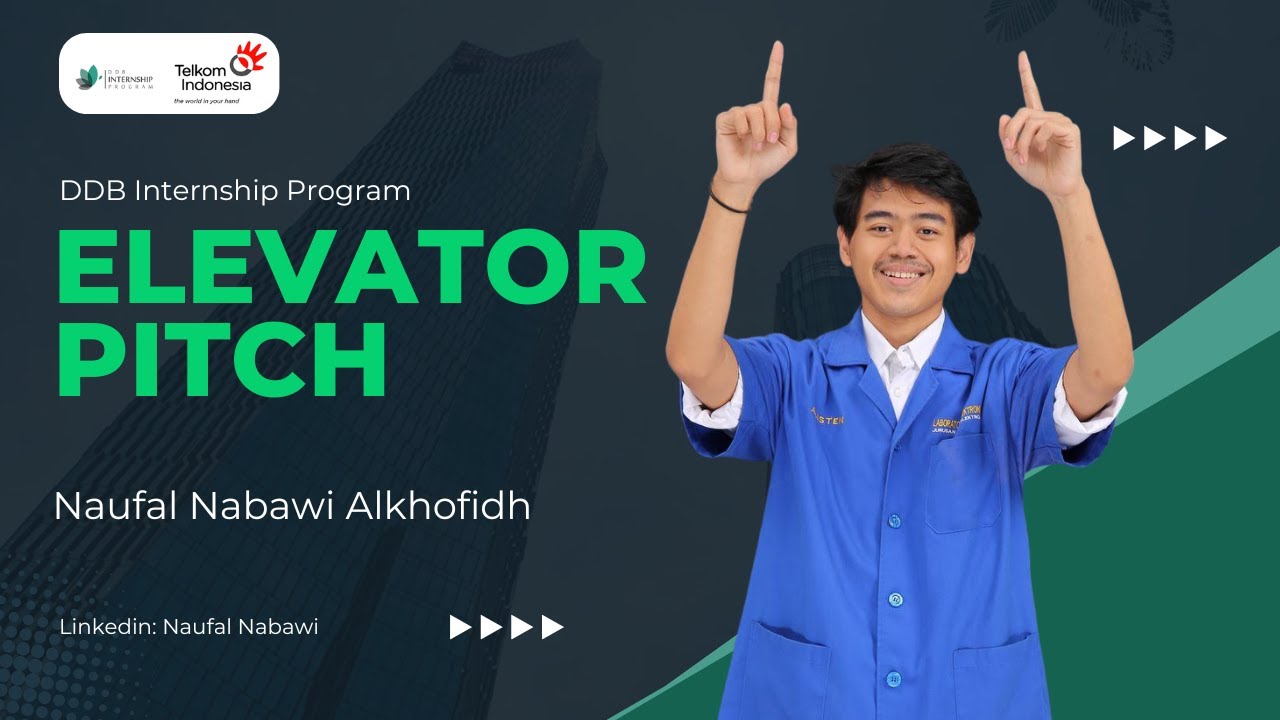 Digital Talent Journey: My Elevator Pitch for DDB Internship Program | General | Video Resume ...