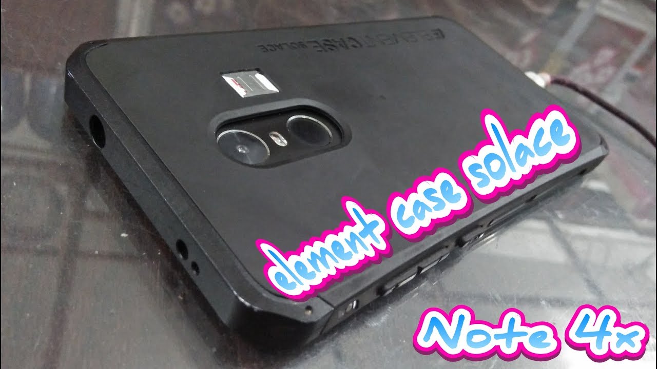 element case solace redmi note 4x - YouTube