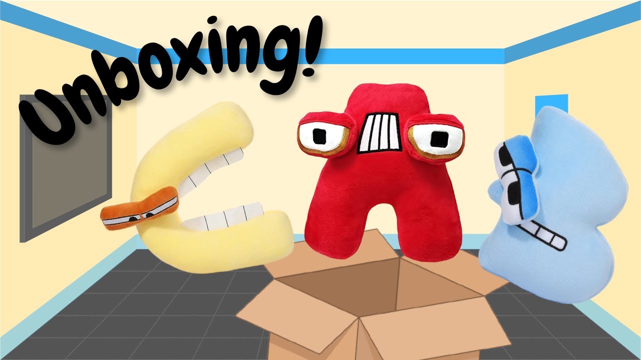 Unboxing Alphabet Lore Plushies | Plushy Kids - YouTube