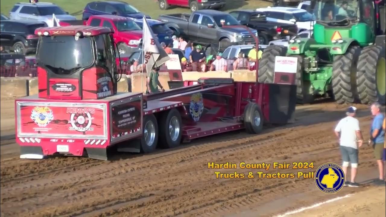 Hardin County Fair Truck & Tractor Pull 2024 - YouTube
