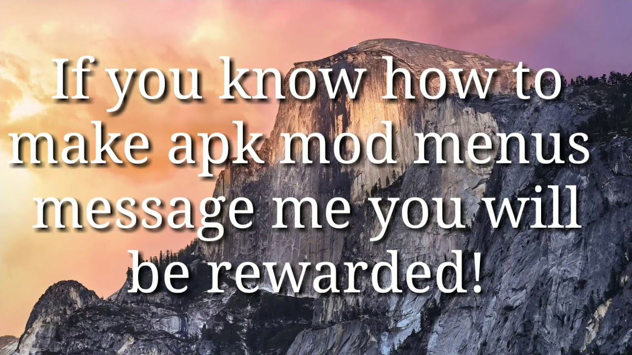 How to make apk mod menus? - YouTube