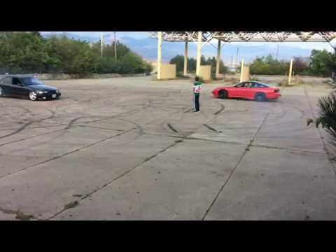 Ингуш в Грузии дрифт Nissan 200sx i bmw e36 (2)