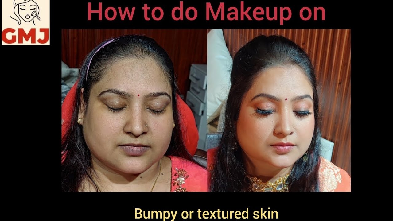 HOW TO MAKEUP FLAWLESS on bumpy or textured skin !! - YouTube