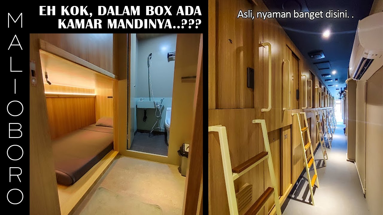 HOTEL BOX MURAH KEREN DI JOGJA MALIOBORO | BEST HOTEL BOX/CAPSULE IN ...