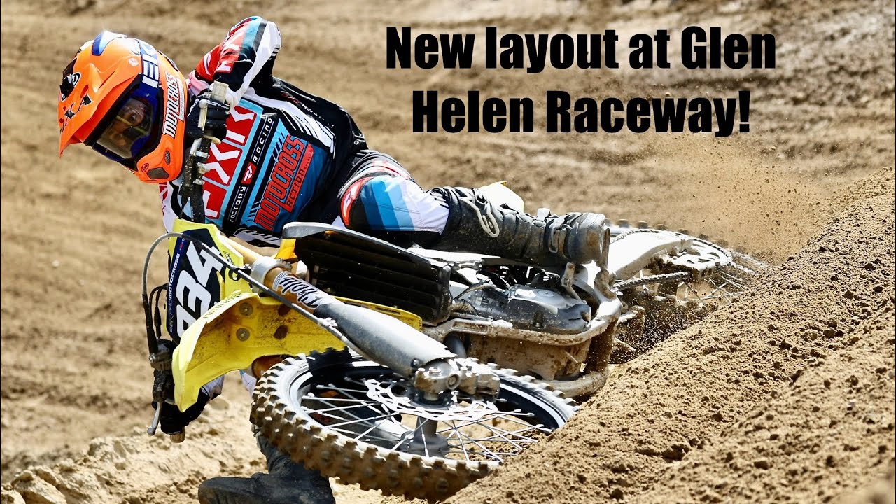 New layout at Glen Helen Raceway. SUPER FUN TRACK! - YouTube