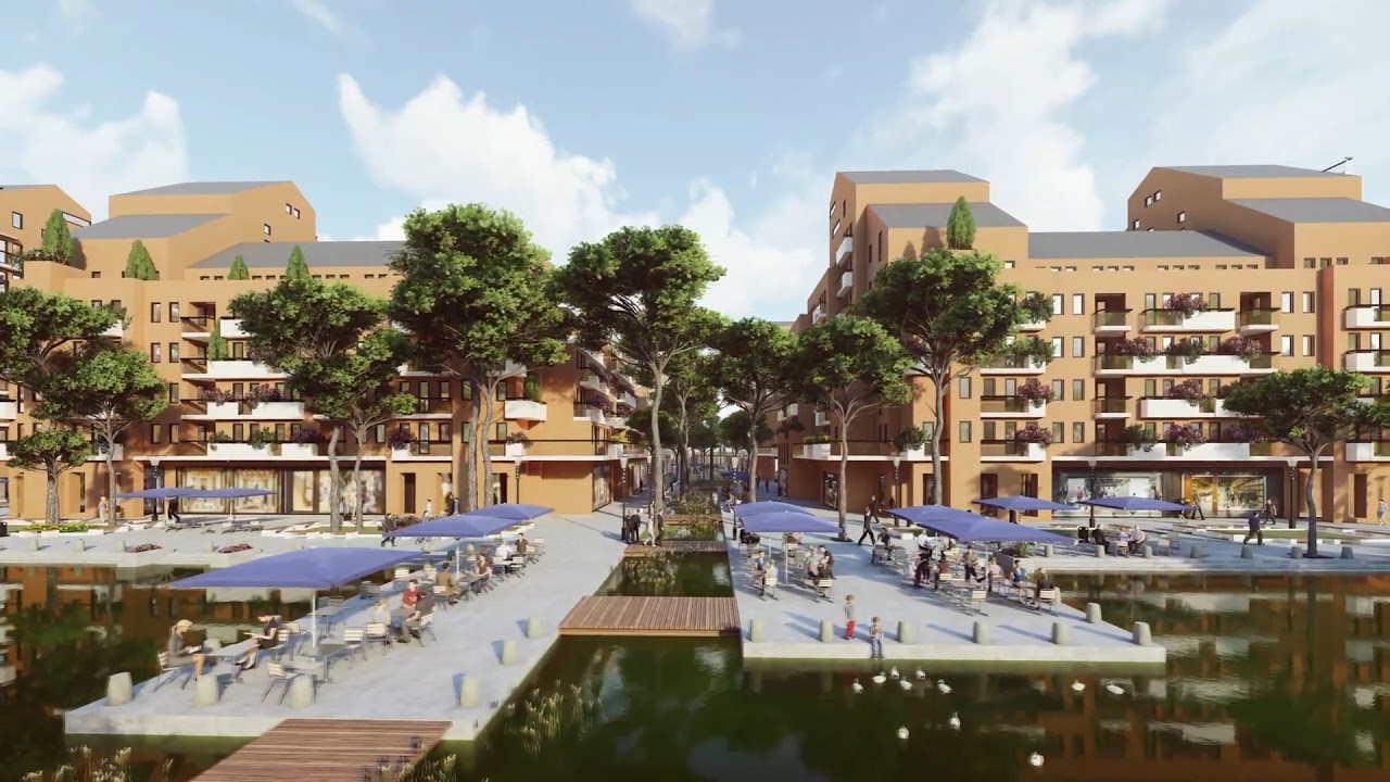 ARCHITECTURE ANIMATION/SOCIAL HOUSING/URBAN VILLAGE - YouTube