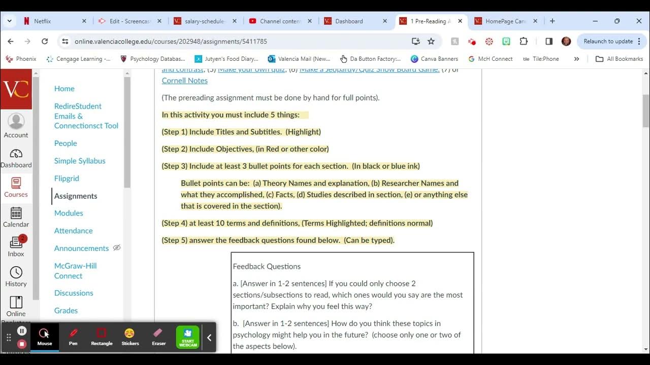 Pre Reading Explanation - YouTube