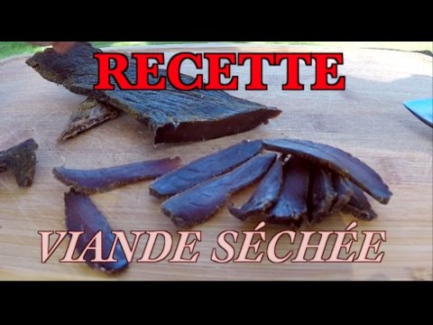 RECETTE Viande Séchée au Frigo - YouTube