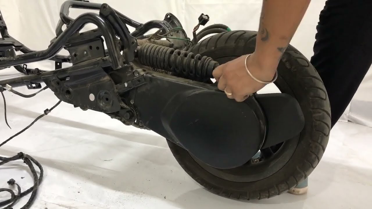 Open OLA scooter Rare Disk, Wheel, Hub Motor(axle) (Part 5)- step by ...