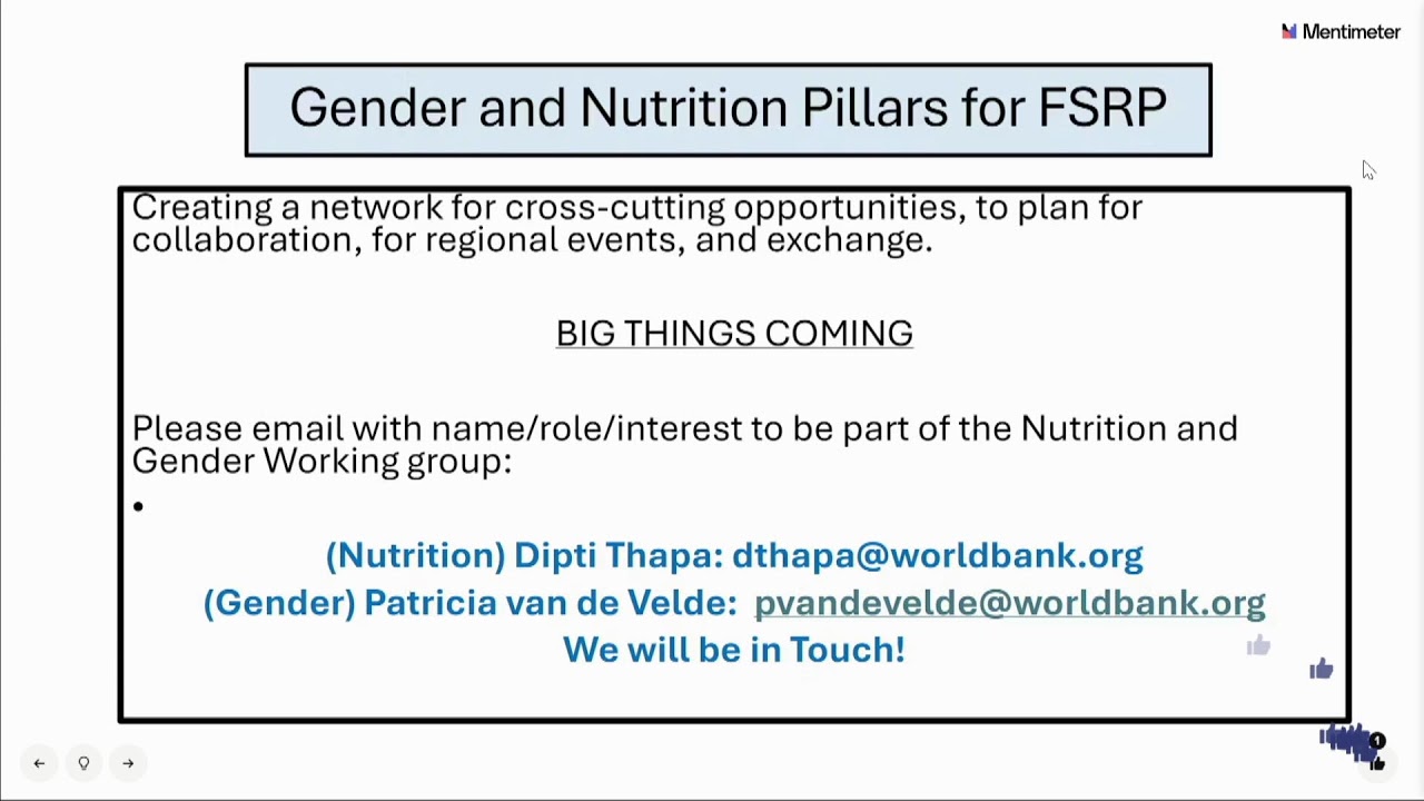 📢 LIVE 🔴: Day 2 of the First High-Level Learning Event on Food Systems Resilience 🌱📺 - YouTube