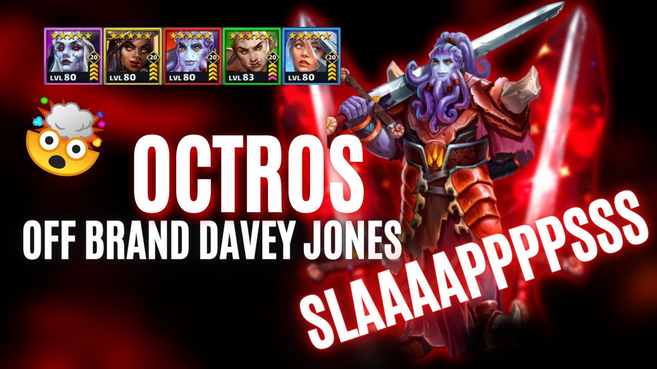 THIS OCTOPUS SLAAPPSSS | OCTROS | Raids | Empires and Puzzles - YouTube