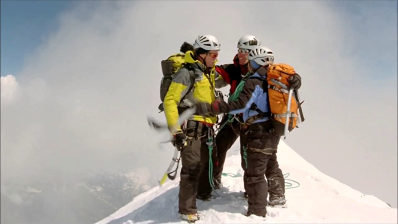 Michelle Jane Day climbing Mount Everest with Helios and Narcissus ...