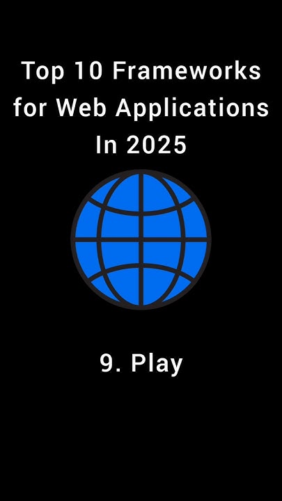 Top 10 Frameworks for Web Applications in 2025 #shorts - YouTube