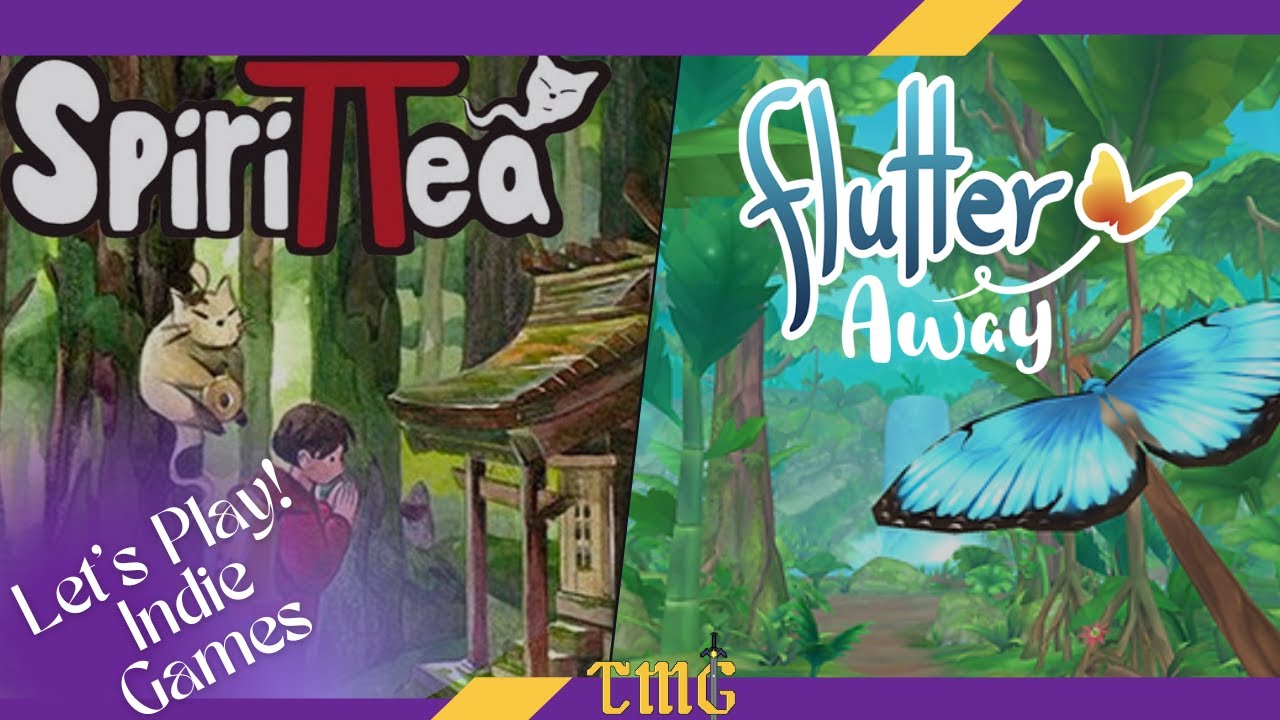 Let's Play: Indie Game Showcase Flutter Away and SpiriTTea! - YouTube