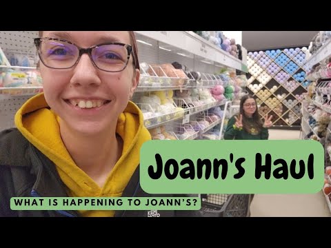 What is Happening to Joann's?? | Maggie & Serena take on Joann's | Silly Little Vlog - YouTube