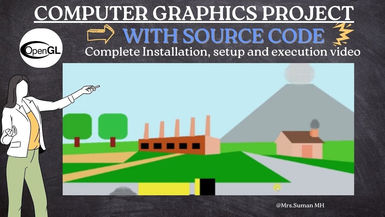 Air Pollution | OpenGL Project | Computer Graphics Project | With ...