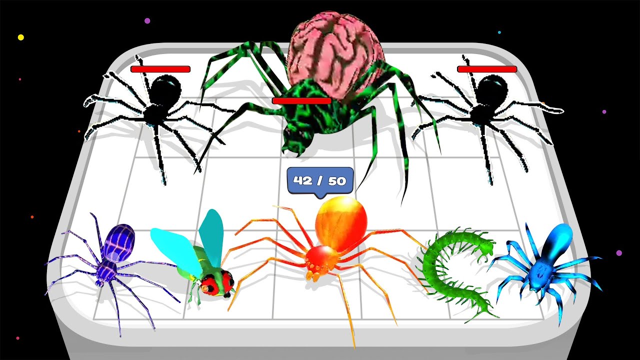 INSECT DOMINATION - Merge Master: Insect Evolution Battle Master Game ...