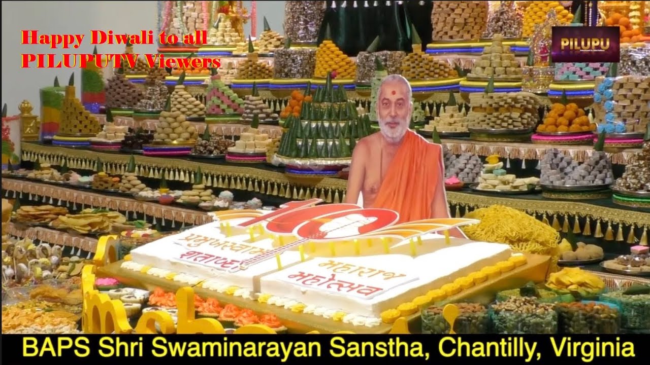 PilupuTv Exclusive: Diwali Wishes from BAPS Swaminarayan temple ...