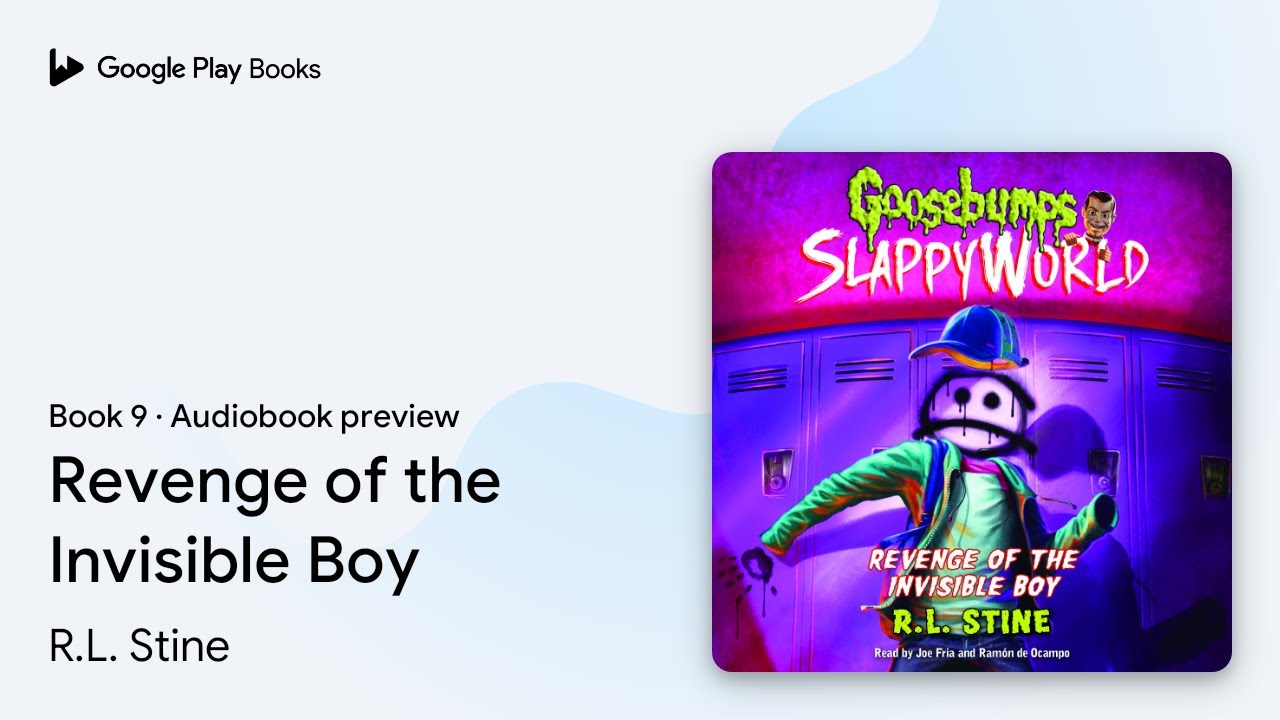 Revenge of the Invisible Boy (Goosebumps… Book 9 by R. L. Stine ...