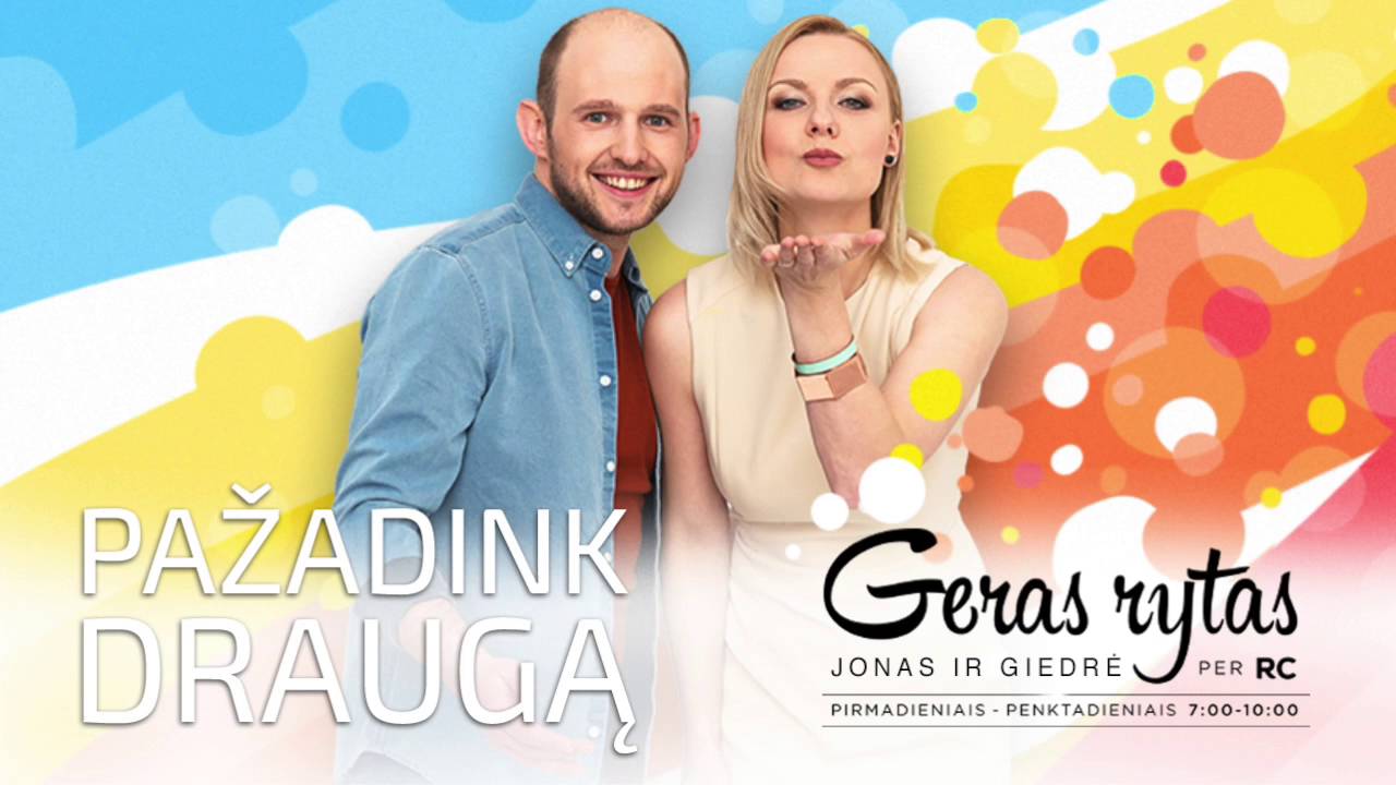 „Radiocentro“ Gero ryto žadintuvas nuskambėjo Emilei - YouTube
