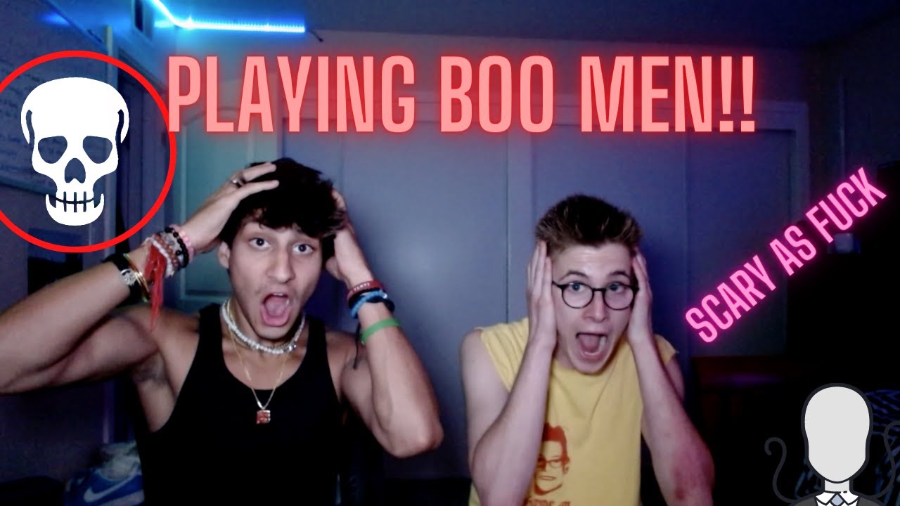 PLAYING BOO MEN HORROR GAME FOR THE FIRST TIME!! (SCARY!) - YouTube