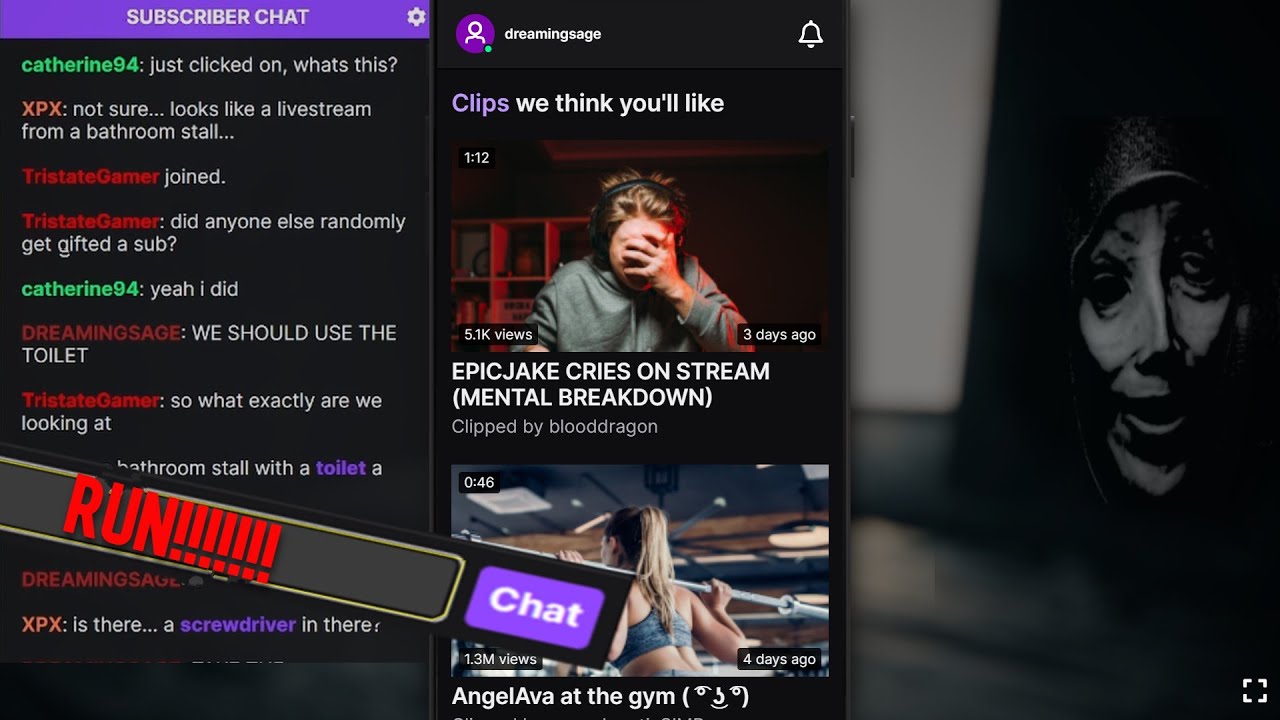 This Streamer Tried Everything To ESCAPE.... | FeedVid Live - YouTube