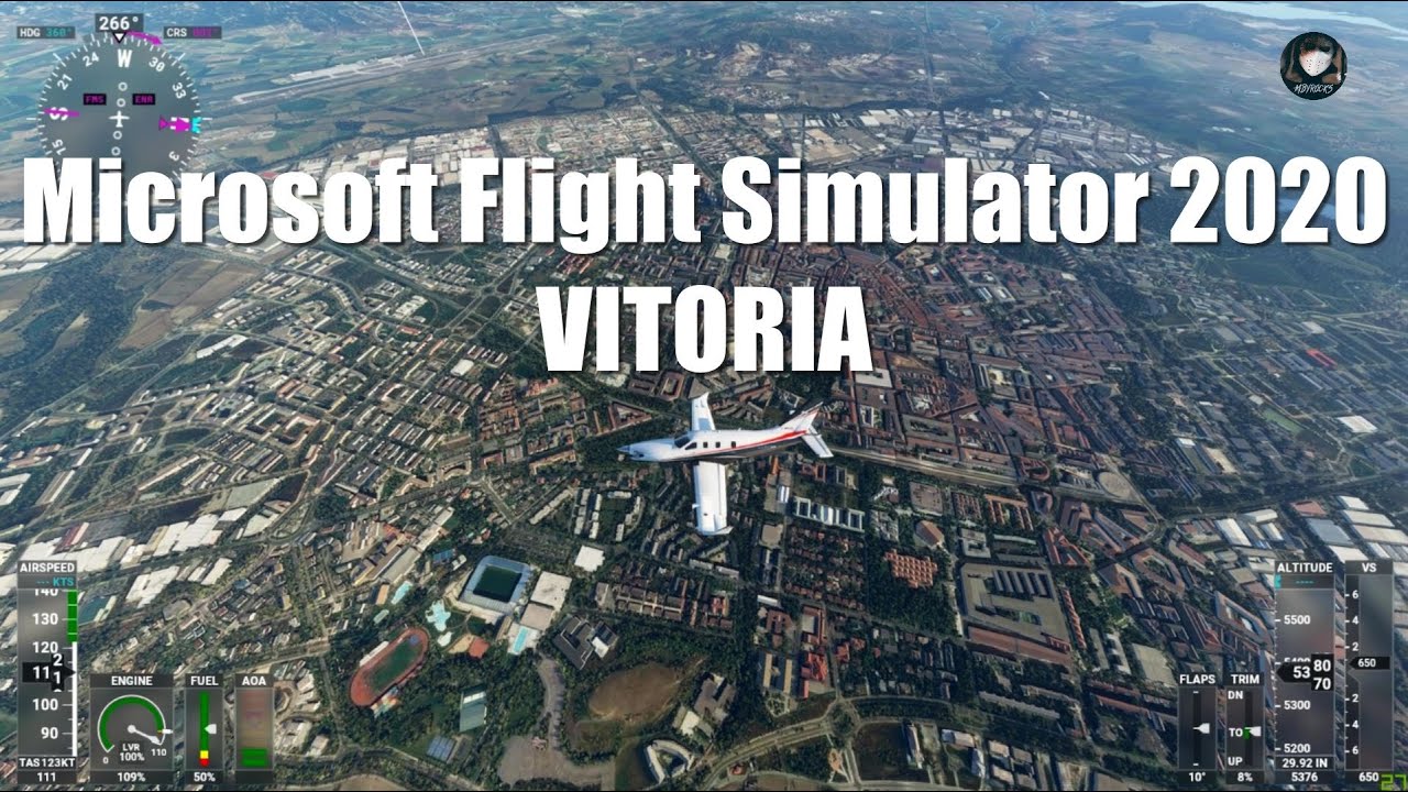 Microsoft Flight Simulator 2020 VITORIA - YouTube