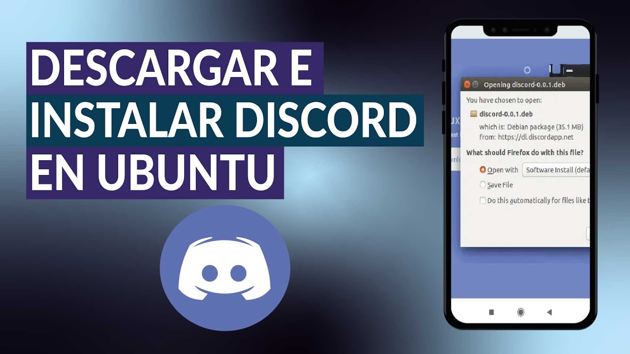 Cómo descargar e instalar DISCORD en Ubuntu Linux paso a paso - YouTube