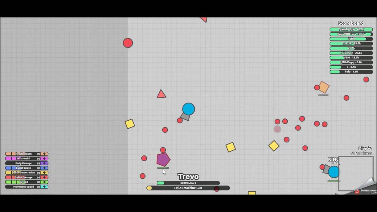 Best Machine Class Build - Diep.io/How to get to lvl 45 Machine Gun ...