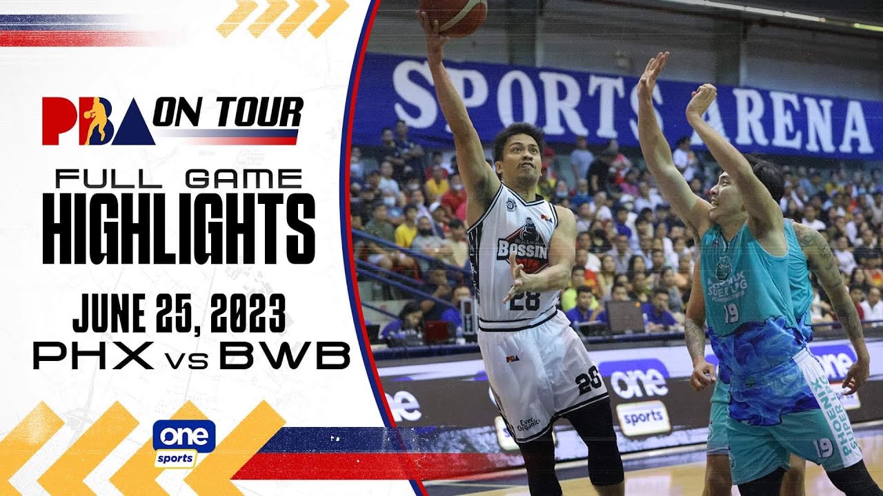Blackwater vs. Phoenix highlights | 2023 PBA on Tour - June 25, 2023 ...