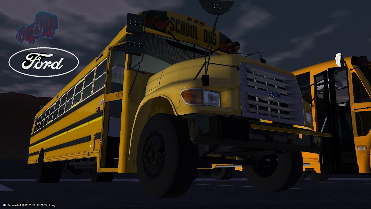 Short AM Route In The Ford B800 [Rigs Of Rods] - YouTube