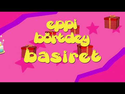 İyi ki doğdun BASİRET - İsme Özel Roman Havası Doğum Günü Şarkısı (FULL VERSİYON) (REKLAMSIZ)