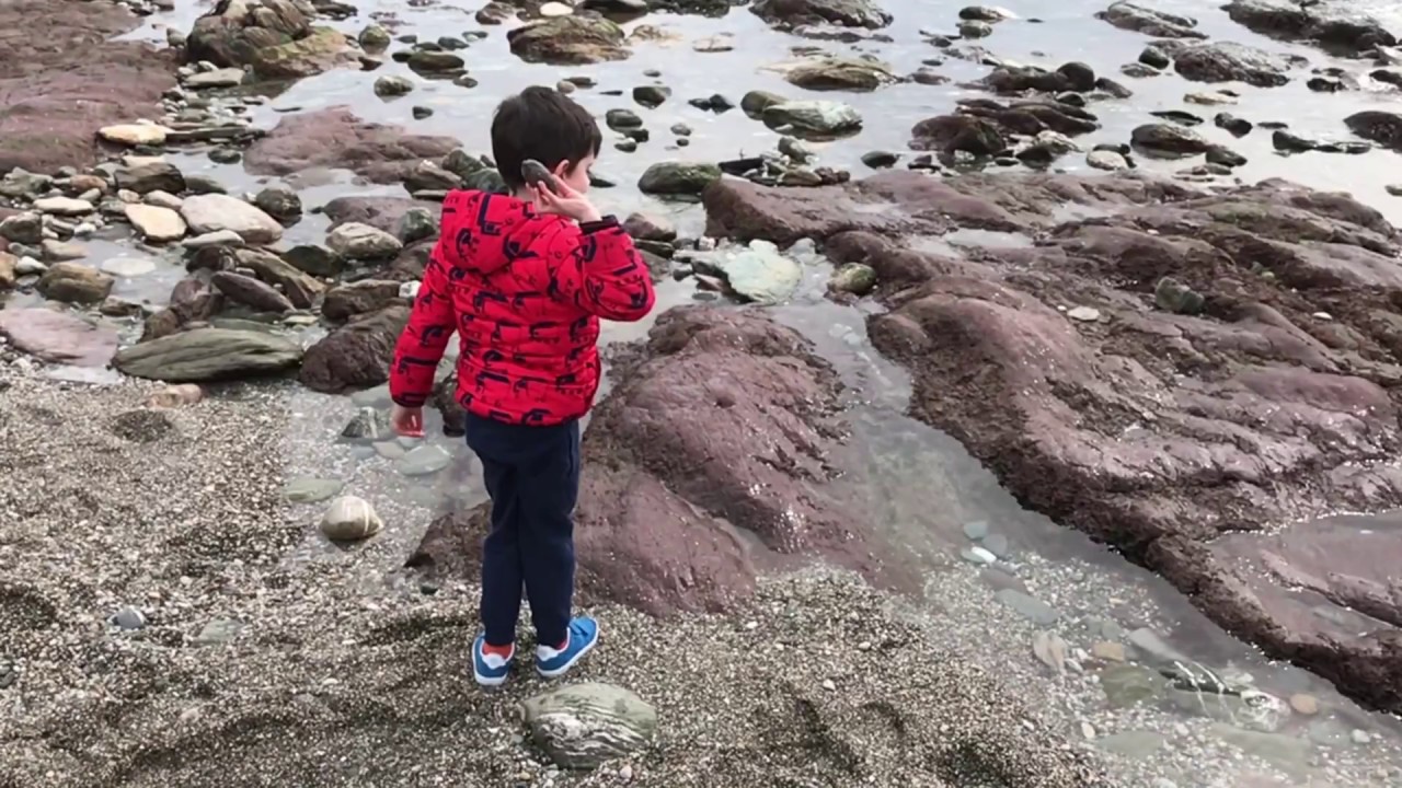 Portwrinkle Cornwall March 2018: Perfect Waves - YouTube