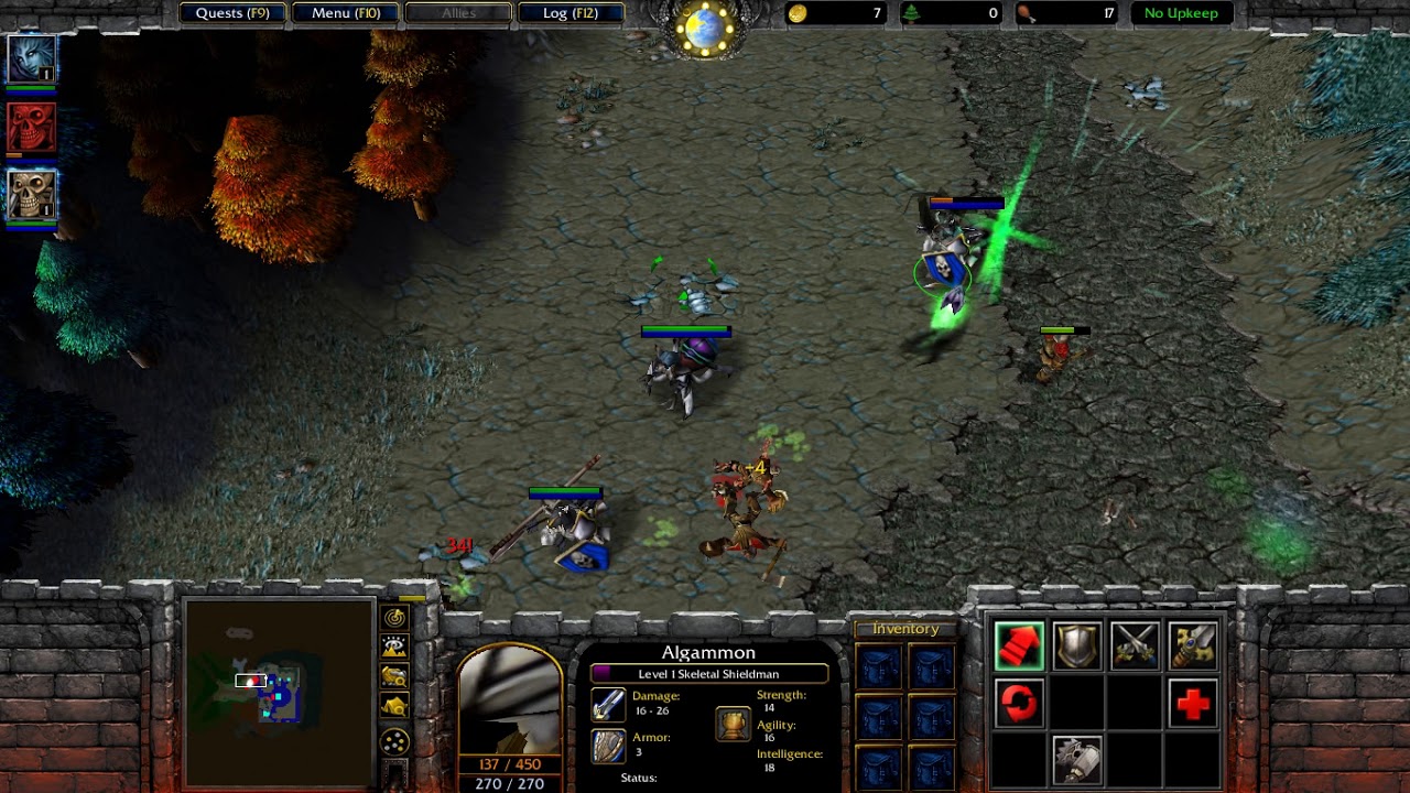 Death Coil healing test - YouTube