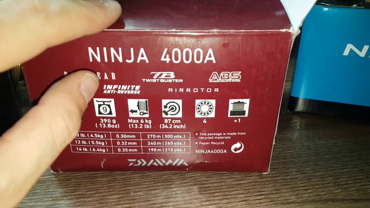 Daiwa Ninja 4000 a Olta Makinesi - YouTube