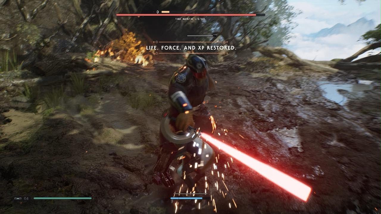 STAR WARS Jedi: Fallen Order Inquisitor fight - YouTube