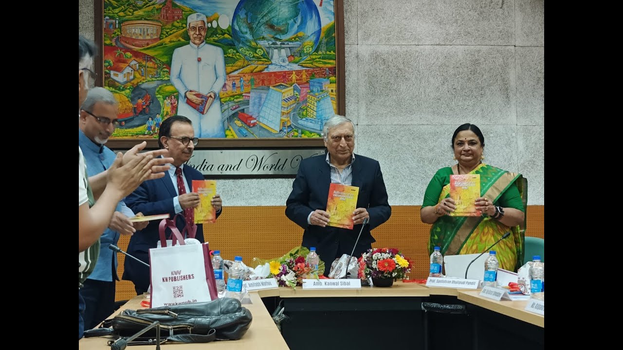 Reflection of an Unconventional Mind Book Release function | JNU VC ...