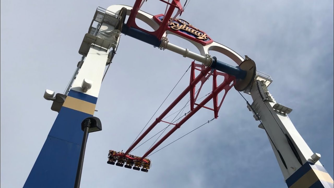 Skyhawk - offride - Cedar Point 1080p60fps - YouTube